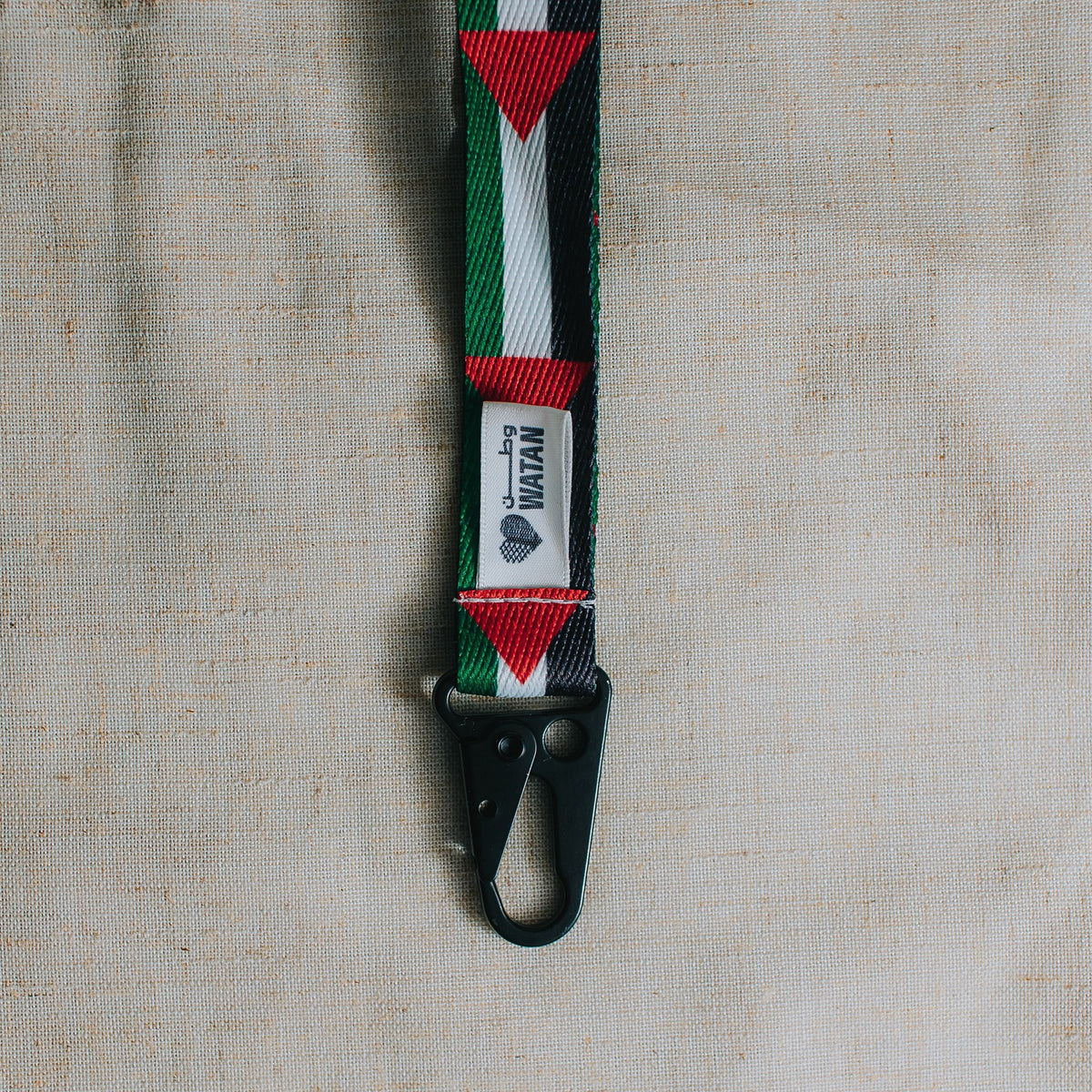 Palestinian Flag Wristlet Key Lanyard – WATAN STUDIO