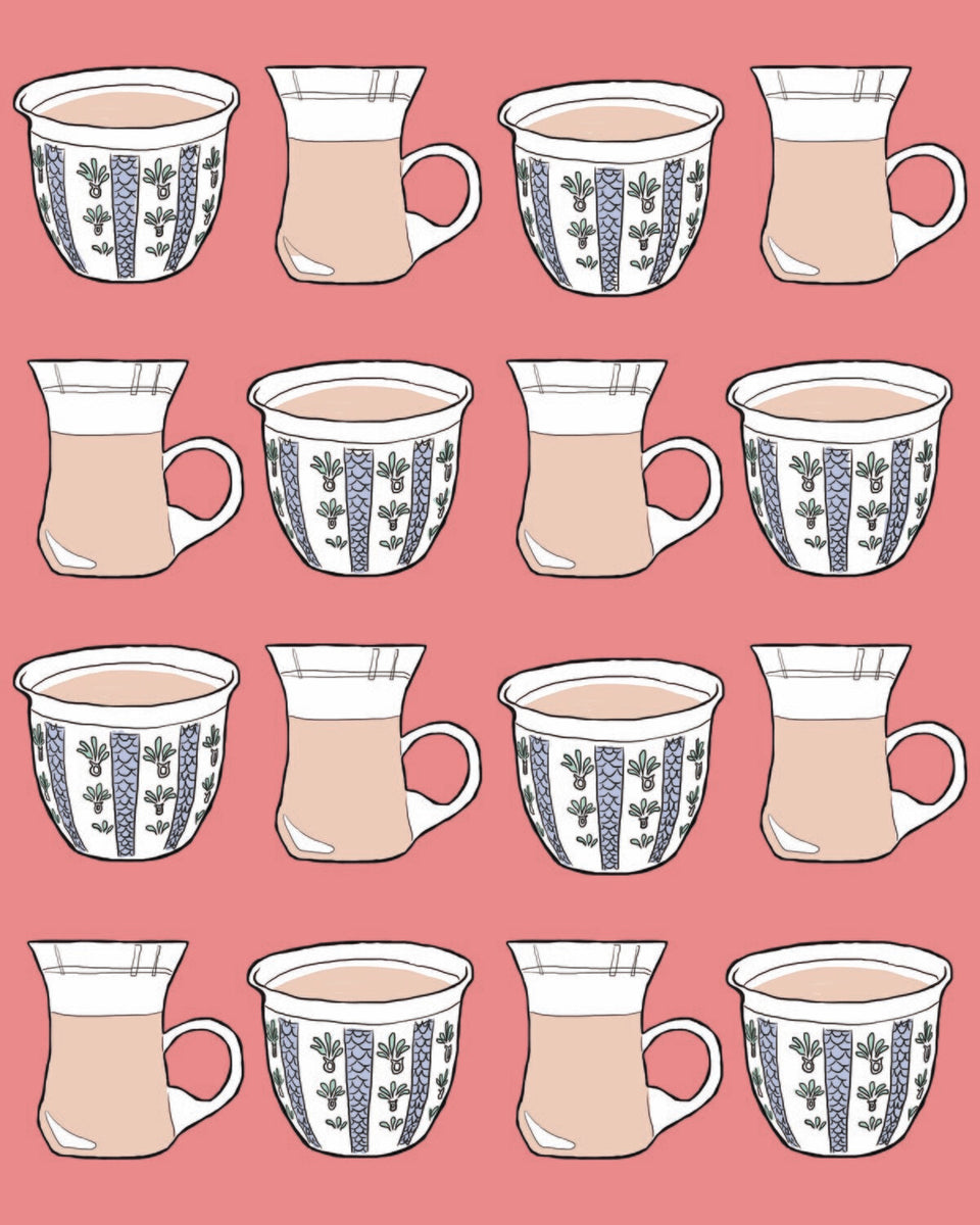 Palestinian "Coffee and Tea" Print – WATAN STUDIO