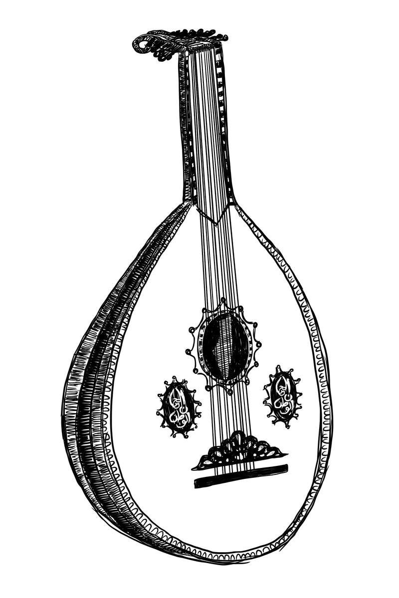 Palestinian Oud Print – WATAN STUDIO