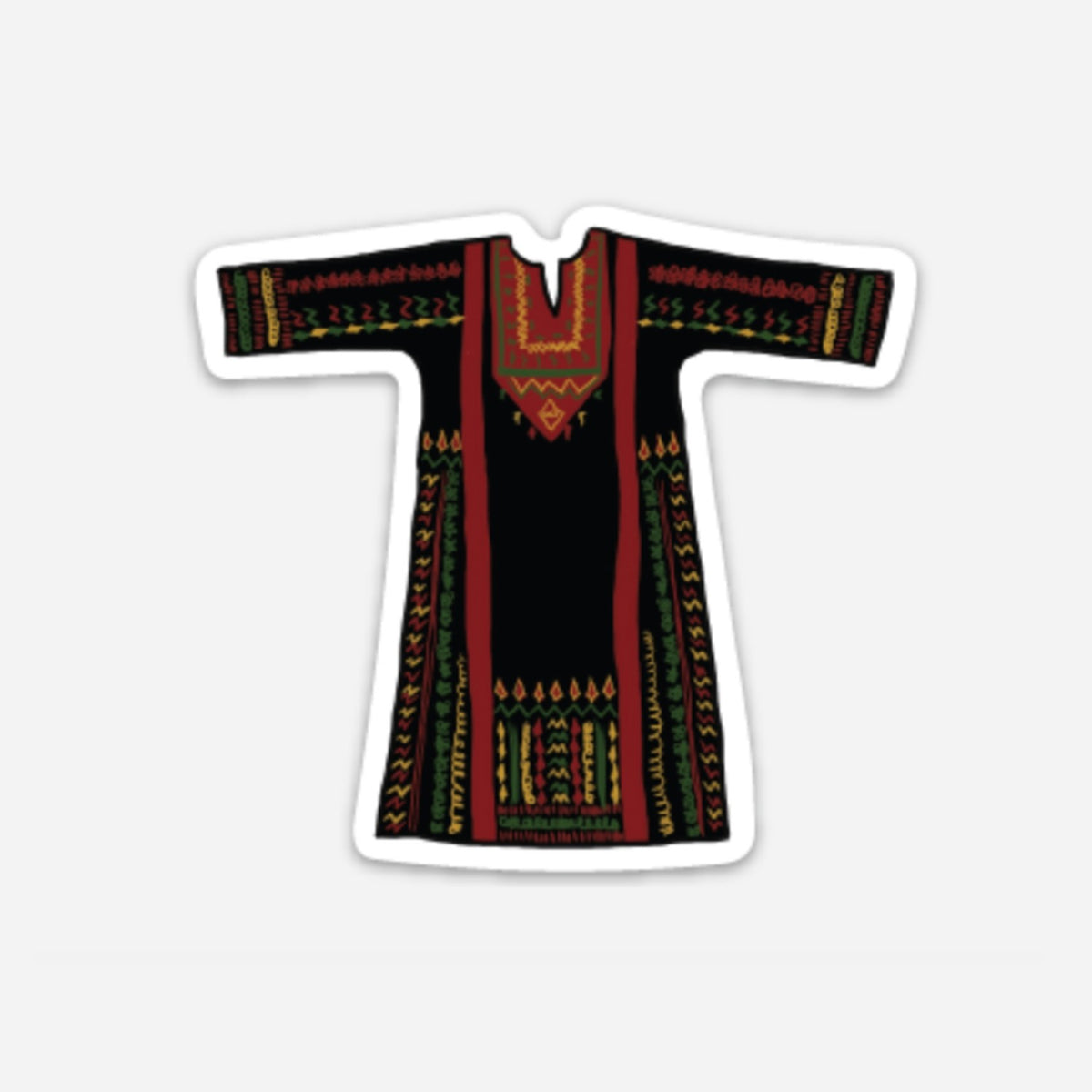 Palestinian Thobe Sticker – WATAN STUDIO